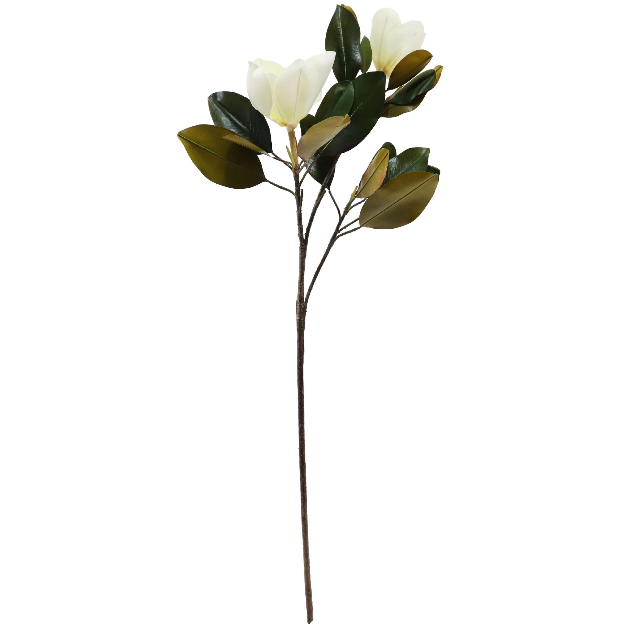 Artificial White Magnolia Flower | Realistic Silk Flowers