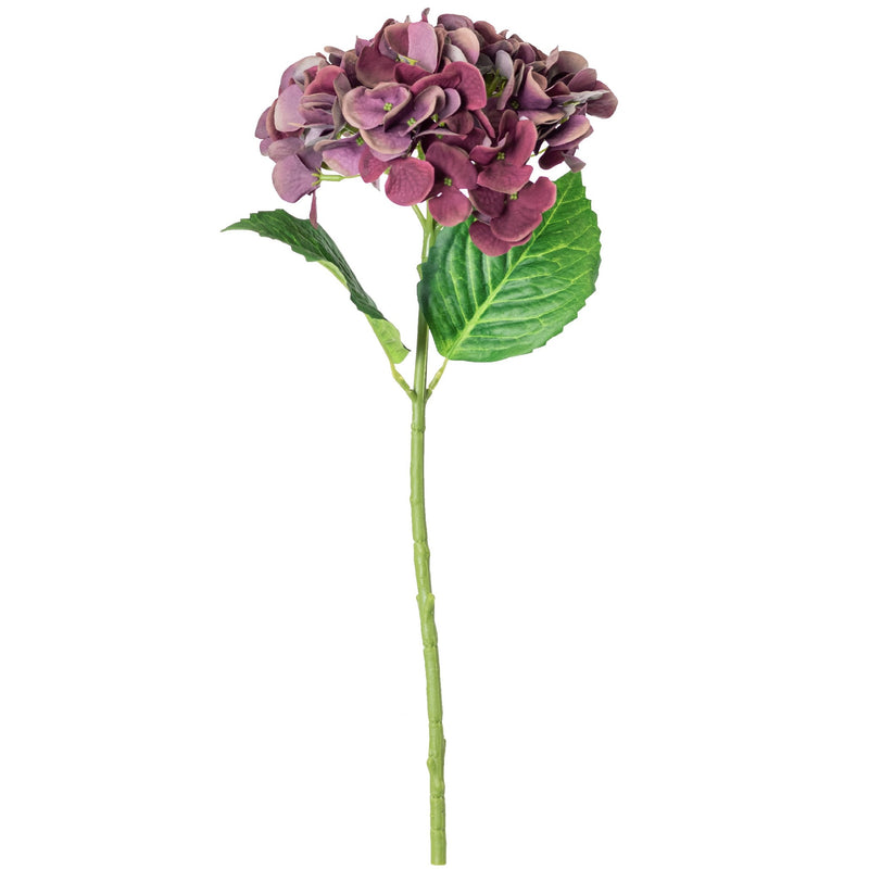 Artificial Mauve Hydrangea | Real-Touch Silk Hydrangeas