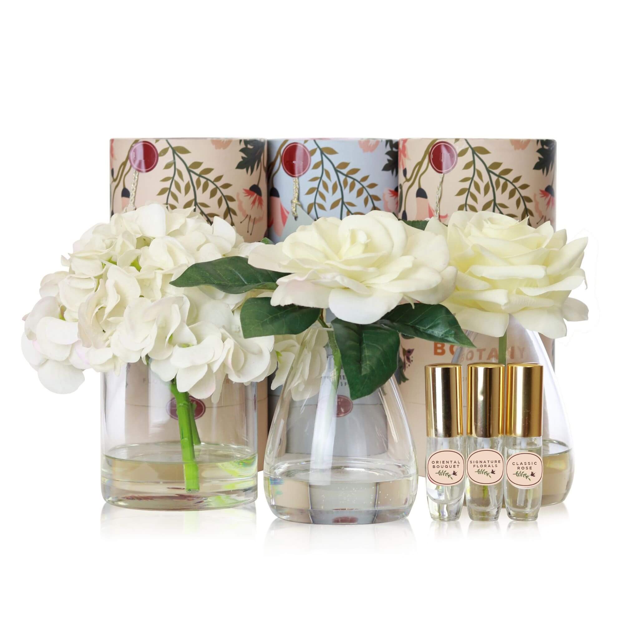 Flower Diffuser Set - White Bundle